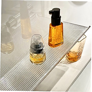 Garneck Acrylic Storage Rack Adhesive Shelf Clear Shelf Plant Wall Shelf Plant Pots Shelf Invisible Ledge Shelf Shower Floating Shelves Wall Mounted Phone Holder Clear Stand Transparent