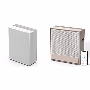 Coway Airmega 230 True HEPA Air Purifier with Air Quality Monitoring, Auto, and Filter Indicator, Dove White & Airmega 250S App-Enabled Smart Technology, Covers 930 Sq.ft