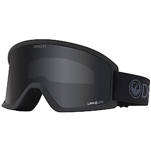 Dragon Alliance Unisex DX3 OTG - Blackout/Lumalens Dark Smoke, Black, Medium