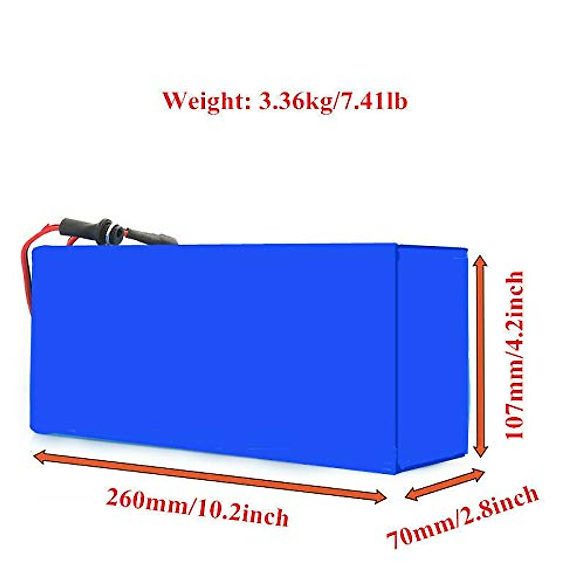 YxYhCOOL 48V Battery 10AH/ 14AH/ 20AH Lithium Batteries for 200-1200W Motor ebike Scooter Electric Bike li ion Battery Pack