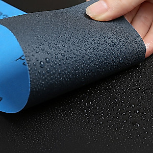 LotFancy 400 Grit Sandpaper, 45PCS, 9 x 3.6 Dry Wet Sand Paper, Silicon Carbide Sanding Sheet for Metal Automotive Wood Furniture Sanding, Polishing, Finishing