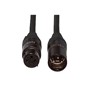 HOSA CMK025AU Edge Microphone Cable Neutrik XLR3F to XLR3M - (10 Feet)