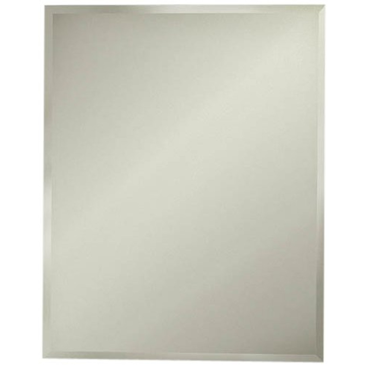 Jensen 1453ADJ Horizon Frameless Medicine Cabinet with Beveled Mirror