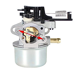 591137 Carburetor for Briggs Stratton 591597 216852 590780 593380 591137 110P02 110P05 8.75 875 series 190cc Engine Fits Troy-Bilt 020568 020676 8.5 850ex Pressure Washer