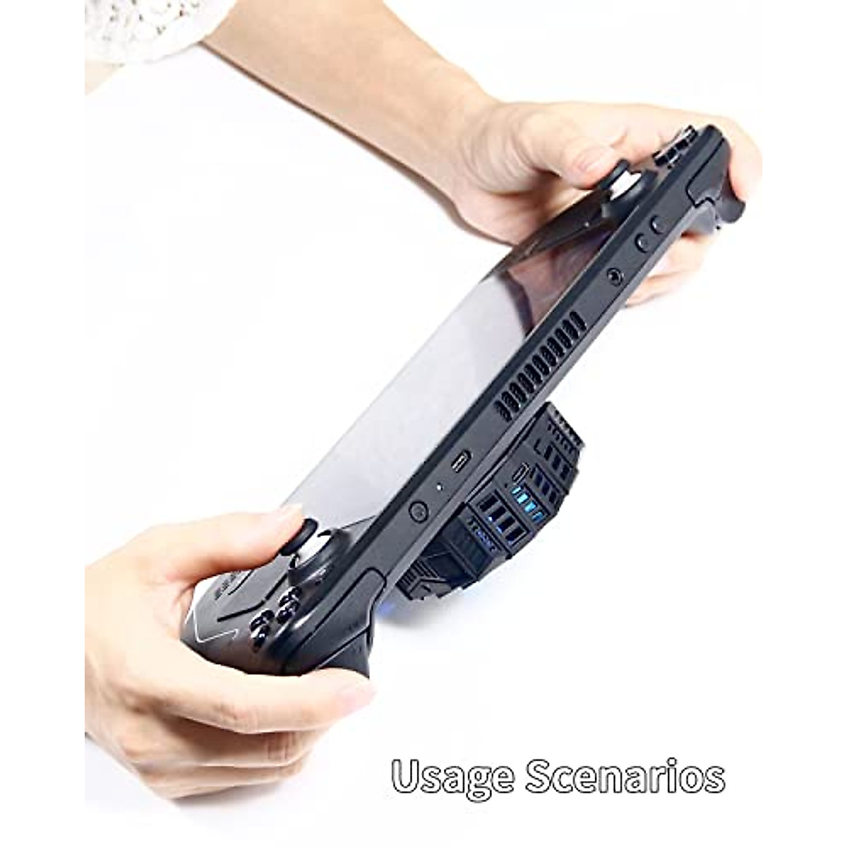 YIGORN Steam Deck Fan Cooler,Steam Deck Heatsink,Valve Steam Deck Radiator Upgrade,Cooling Stand Dock,Advanced Accessories Smartphone/Pad/Nintendo Switch Semiconductor Cooling Technology