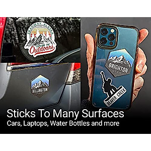 Mendocino California Vinyl Decal Sticker Path Design 2 Inch