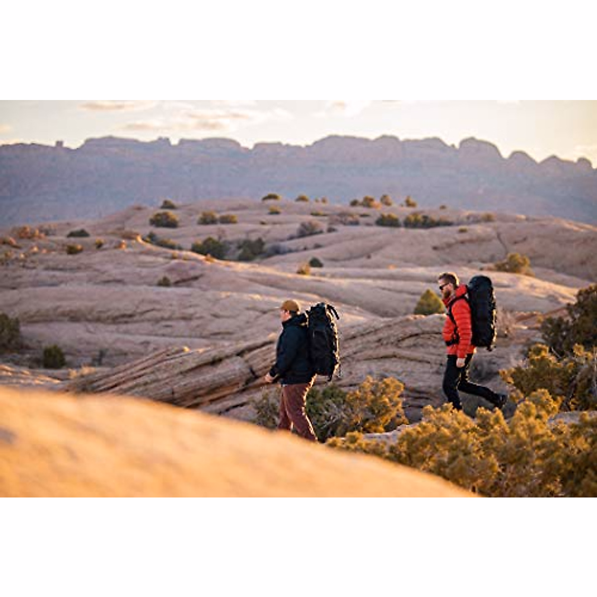 TETON 65L Explorer Internal Frame Backpack for Hiking, Camping, Backpacking, Rain Cover Included, Onyx