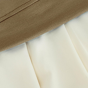 Oversized Sweatshirt Dress for Women 2024 Fall Fashion Long Sleeve Crewneck Pullover Tops Relaxed Fit Sweatshirts Mini Dress Fall Womens Outfits Womens Free People Dupes Khaki Dresses XXL