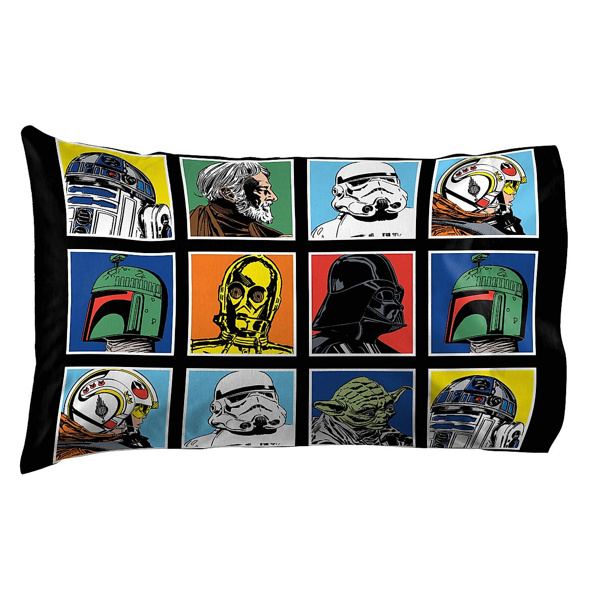 Jay Franco - JF27246EPCD Star Wars Classic Grid 4 Piece Full Sheet Set