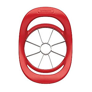 Farberware Healthy Eating Set (Apple Slicer, Paring Knife, Small Cutting Mat), 3-Piece, Red and Green