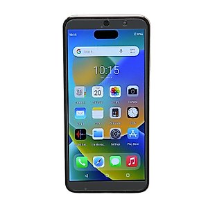 Sanpyl 6.1in Smart Phone for Android 11.0, RAM 4GB ROM 64GB, BT 5.0, 2G 5G WiFi, Front 8MP + Back 16MP, 7000mAh, GPS, Ten Core 2.0GHz Mobile Phone with Type C 3.5mm Port (US Plug)