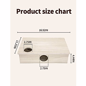 Rubor Multi-Chamber Hamster House Maze, Hamster Hideout Small Pets Woodland House Habitats Decor, Hamster Tunnels Activity Hamster Burrow for Hamster Mice Gerbils Lemming