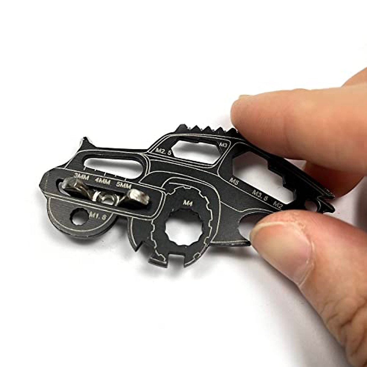 16 in 1 Multi Functional Key Chain Tool - Multitool Bottle Box Opener Tactical Keychain Useful Cool Keychains Car Accessories Men - All in One Tools Multitool - Best Function Survival Gear
