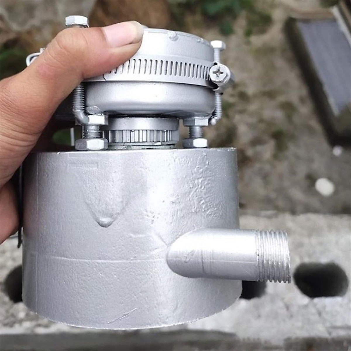 1000W 220V Turbine Hydroelectric Generator Alternative Energy Generators Mini Aluminum Alloy Mobile For Phone Lighting Charging Turbine Hydroelectric Generator