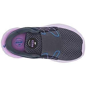 New Balance Baby Fresh Foam Roav V1 Bungee Running Shoe, Vintage Indigo/Electric Purple/Natural Indigo, 4 US Unisex Infant