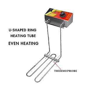 Koalalko Korean Cheese Hot Dogs Sticks frying machine Mozzarella Hot dog maker machine corn dog deep fryer machine