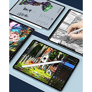 Minibesky iPad Pencil 2nd Generation with Magnetic Wireless Charging,With Apple Pencil Magnetic Charger,Compatible with iPad 6/7/8/9/10,iPad Pro 11 in 1/2/3/4,iPad Pro 12.9 in 3-6th,iPad Air,iPad Mini