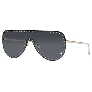 Versace Dark Blue Shield Ladies Sunglasses 0VE2230B 12528045