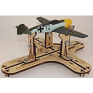 LMG BB-01 1/32-1/144 Airplane Building Berth, Laser Model Graving, Stand