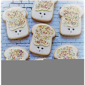 Slice of Bread Cookie Cutter 3.75" Made in USA by Ann Clark