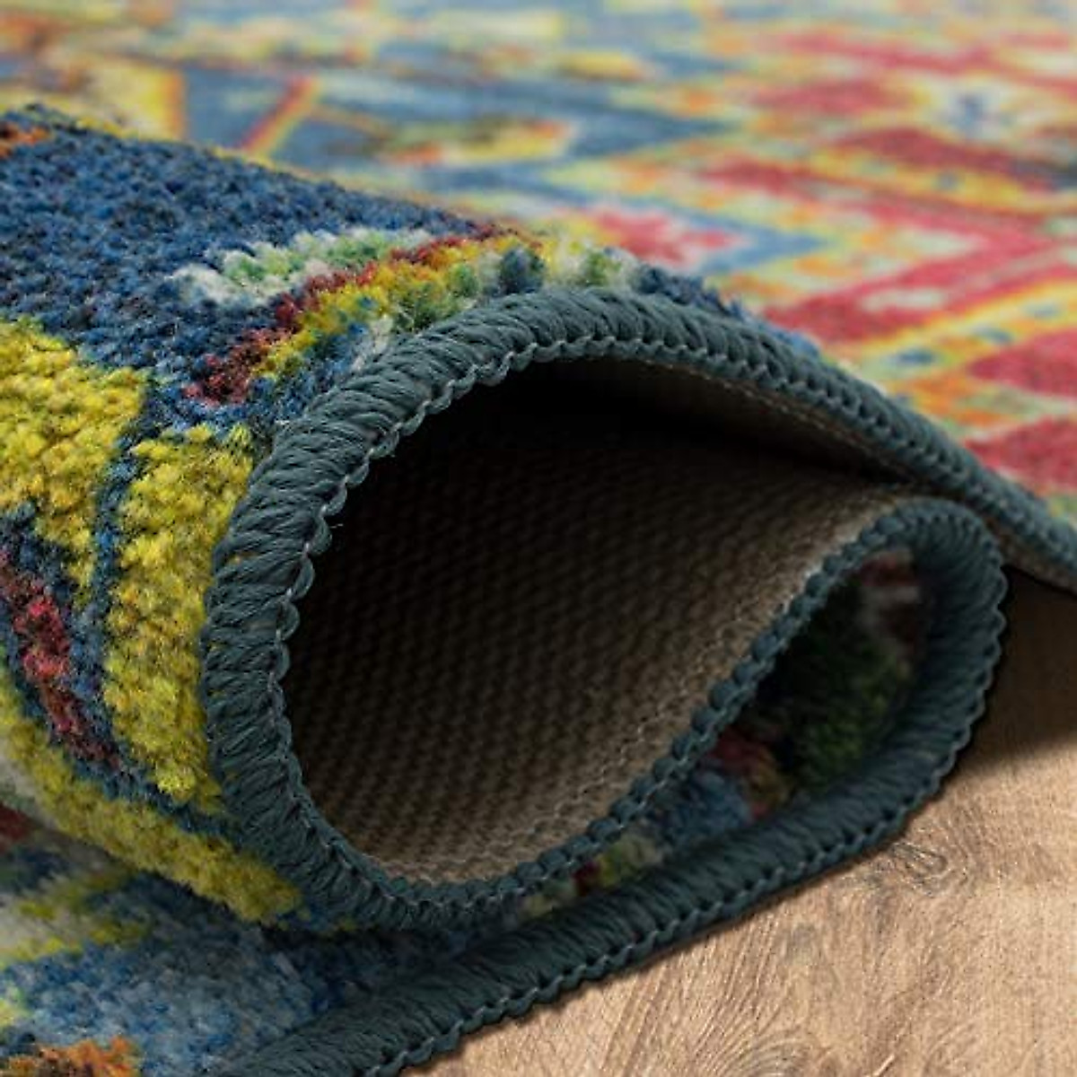 Mohawk Home Plano Area Rug, 5 ft x 8 ft, Multi