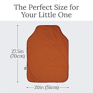 Natemia Portable Diaper Changing Pad - Light, Soft & Machine Washable Percale Cotton Foldable Baby Changing Mat