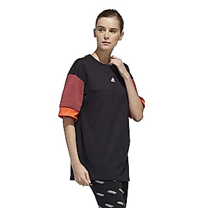 adidas womens New Authentic Tee Black Small