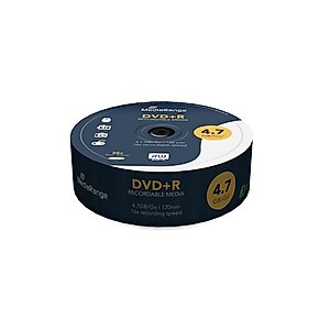 MEDIARANGE MR404 DVD+R 4.7GB 16x (25) Cake Box Once writable