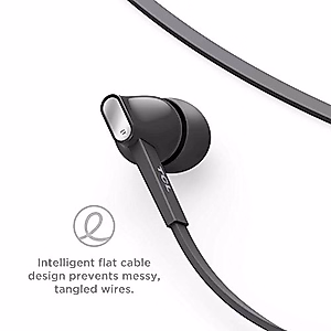 TCL MTRO100BT Wireless in-Ear Earbuds Noise Isolating Bluetooth Headphones with 18 Hour Battery Playtime and Built-in Mic - Shadow Black