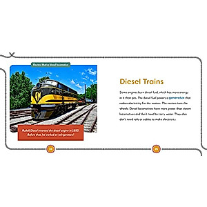 My First Book of Trains: All About Locomotives and Railcars for Kids