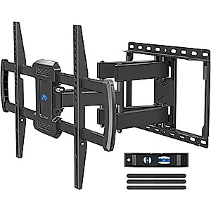 Mounting Dream TV Mount for Most 42-75 inch Flat Screen TVs Up to 100 lbs, Full Motion TV Wall Mount with Swivel Articulating 6 Arms, TV Wall Mounts Fit 12'', 16” Wood Studs, Max VESA 600x400mm