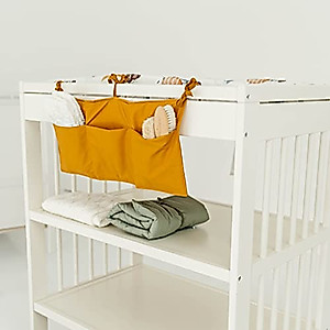 Natemia Baby Nursery Crib Organizer- Hanging Diaper Organizer for Crib - Made in Portugal