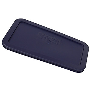 Pyrex Blue Oblong Plastic Storage Cover 4.8 Cup 7214-PC