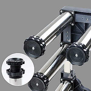 TYJZKJWQ Washing Machine Base Stand, with 4 Heavy Duty Adjustable Feet Hight 15cm, Universal Multi-Functional Base Holder for Dryer Refrigerator Furniture Washing Machine, Max Load 560LB (4legs)