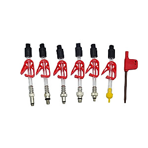 CYCEARTH Bicycle Brake DOT Oil Bleed Kit for Avid Sram Code 5 R Juicy Ultimate Elixir Formula Hayes Bngal Hope Quad Hydraulic Disc Tools …