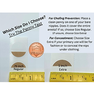 NipEaze - The Original Sports Nipple Cover - Nipple Chafing Prevention (Regular - 15pairs)