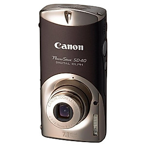 Canon PowerShot SD40 7.1MP Digital Elph Camera with 2.4x Optical Zoom (Twilight Sepia)