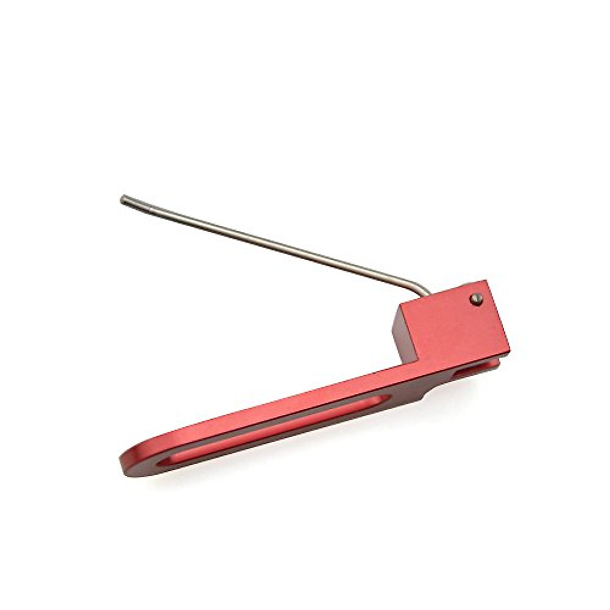 ZSHJGJR Archery Magnetic Arrow Rest Recurve Bow Aluminum Arrow Rest Professional Archery Rest Arrow Equipment for Left Hand Right Hand Recurve Bow Accessory (Left Hand, Red)