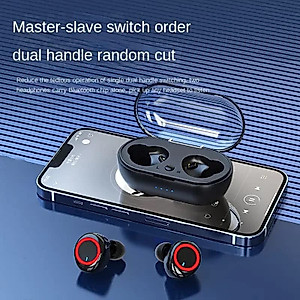 Y50 Bluetooth Earphone Outdoor Sports Wireless Headset 5.0 with Charging Bin Power Display Touch Control Headphone Earbuds