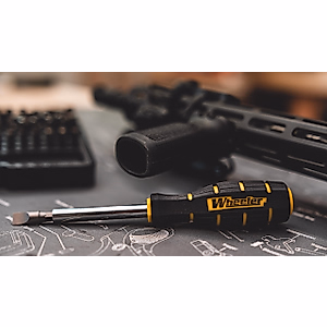 Wheeler 89 Piece Gunsmithing Screwdriver Set with Durable Construction and Storage Case for Gunsmithing and Maintenance