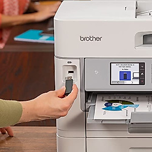 Brother INKvestment Tank MFC MFC-J5955DW Wireless Inkjet Multifunction Printer - Color