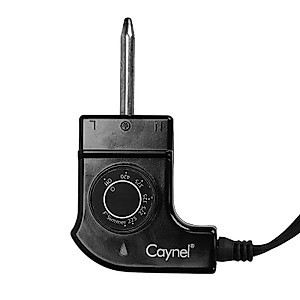 Caynel Professional Non-stick Copper Electric Skillet Jumbo, Deep Dish with Tempered Glass Vented Lid, Upgrade Thermostat, 16”x 12”x 3.15”- 8 quart (Black-1)