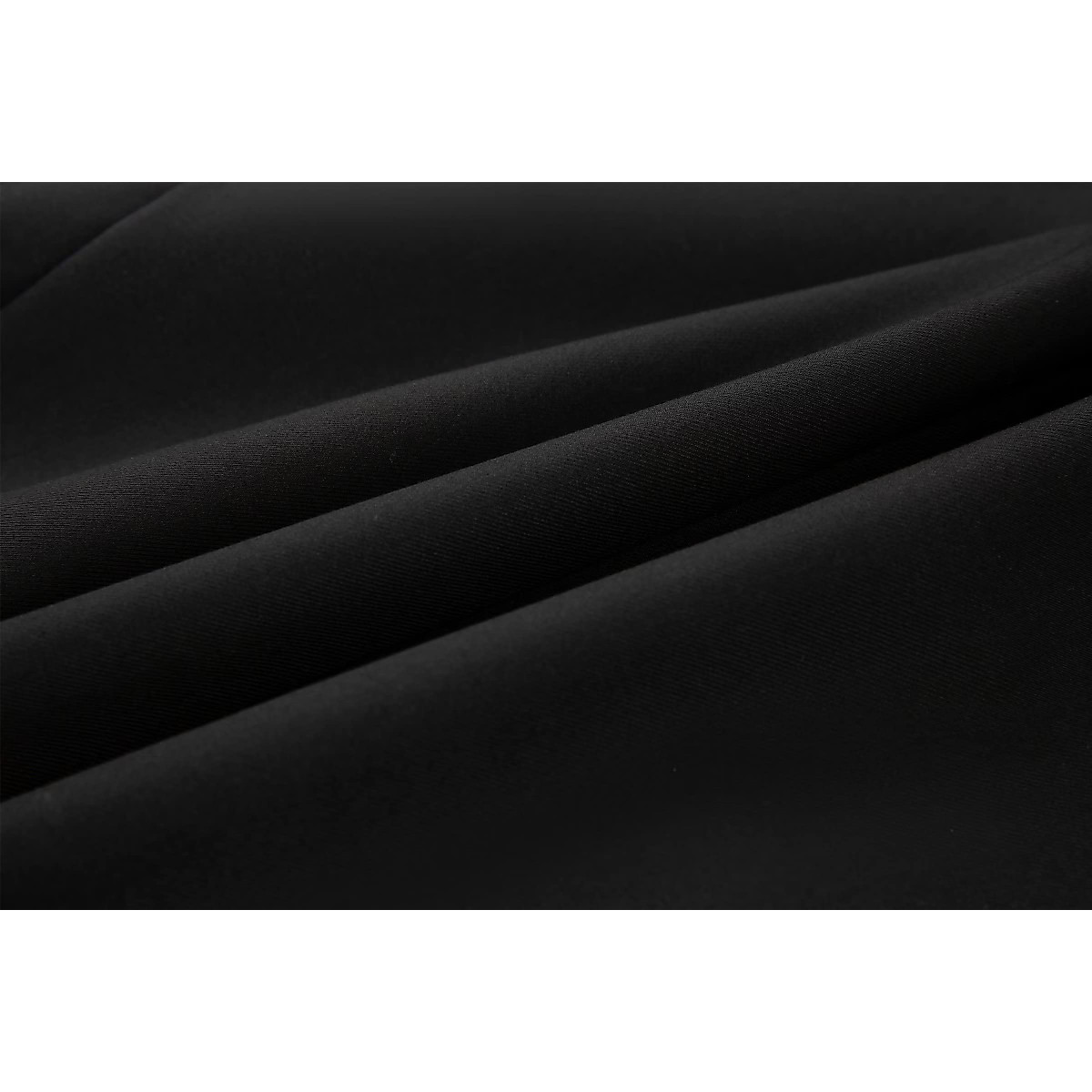 Black Blazer for Men Slim Fit Mens Sport Coat Two Button Solid Color Jacket Blazer Suit for Business Casual L