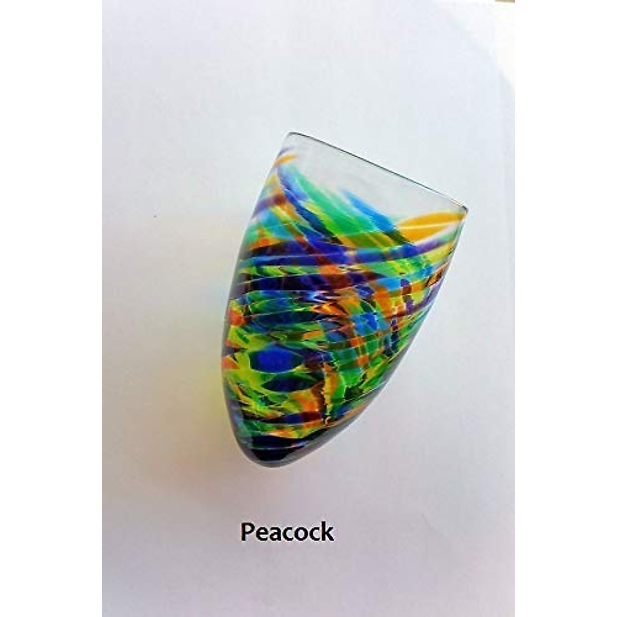 Jewish Wedding Glass to Break - Orange Multi