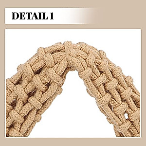 Freie Liebe Small Crochet Tote Bag for Women Summer Mesh Woven Handbags Beach Hobo Bag