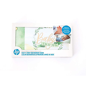 HP Photo album Memory Book | First Year Baby, 7JB59A
