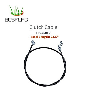 BOSFLAG 746-04228A Speed Cable with 570682 Primer Bulb Replaces MTD 746-04228A Auger Cable, 746 04228A, 946-04228A, 946 04228A, 746-04228, 746 04228, 946-04228, 946 04228 for MTD SB624 Snowblower