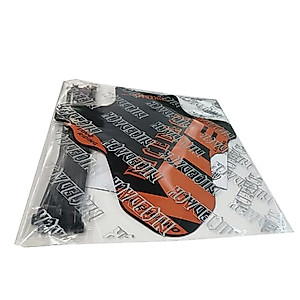 NICEDACK Mudguards Mountain Bike, 2 Pieces Mudguard Fit 20-29 Inch MTB Mudguard Front and Rear Compatible Bicycle Splash Guard (Orange)