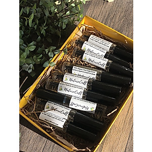 Organic Castor Oil eyelash serum, NatureCall Castor Oil for eyelash eyebrow growth, mascara tube, hair treatment pack of 1, 10ml, pack of 1