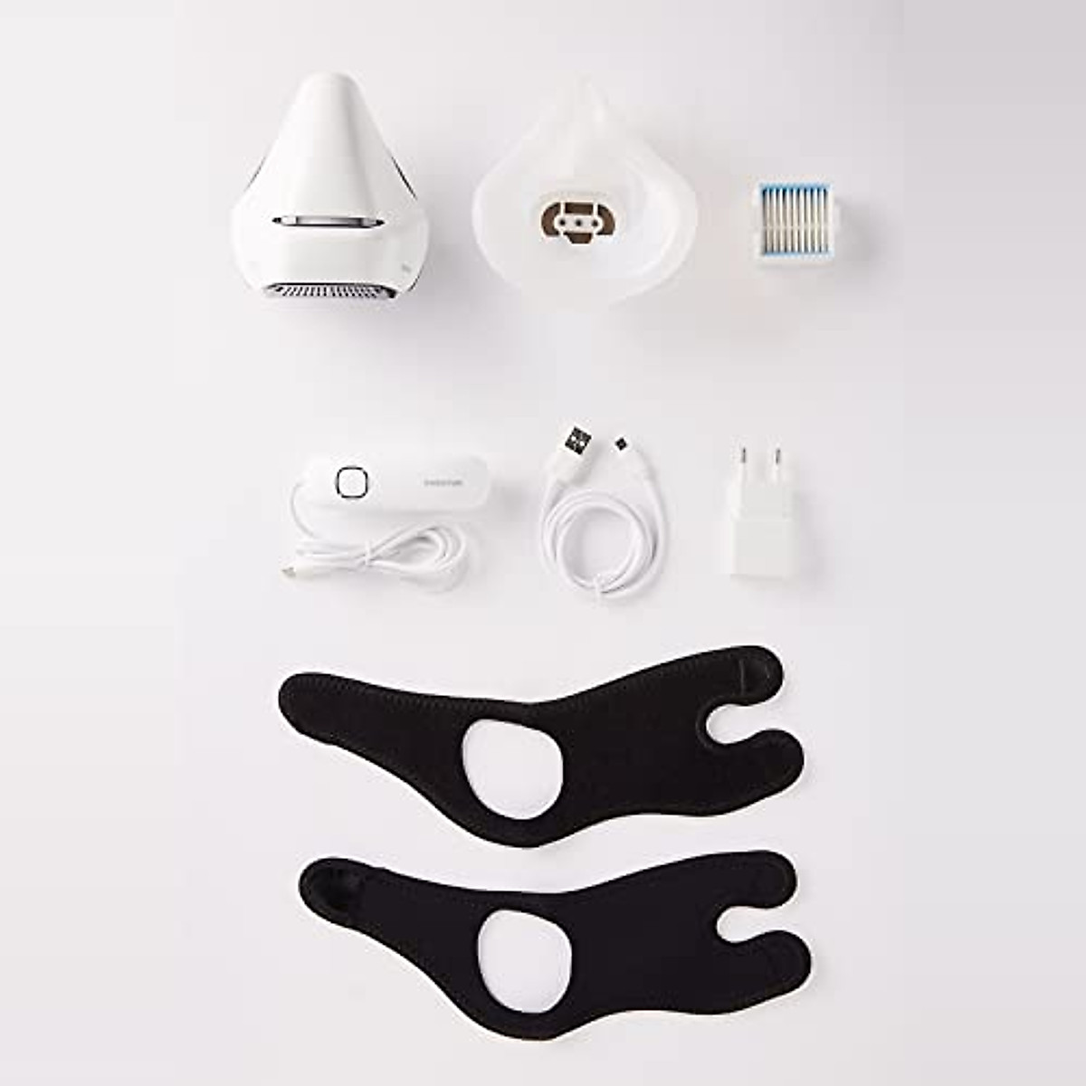 AIRPROM, Wearable air purifier mask, electric mask, H13 grade HEPA filter mask, Multi-use mask, Comfortable mask, Made in Korea